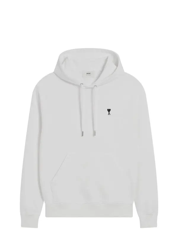 Ami De Coeur Cotton Hoodie - White