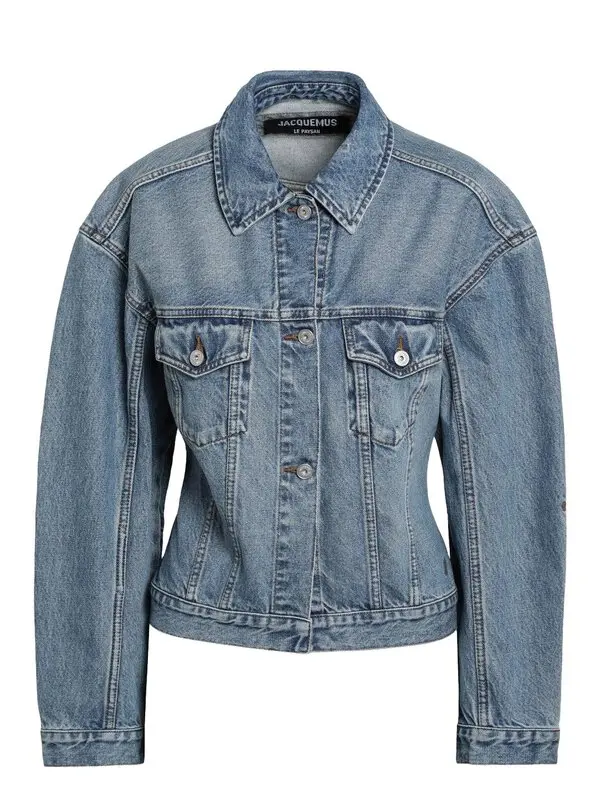 Jacquemus Indigo De-nîmes Denim Jacket - Blue