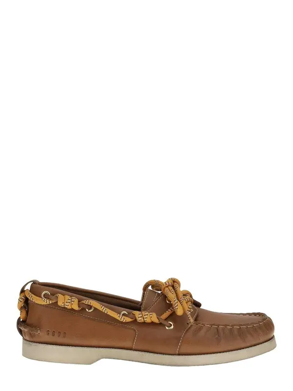 GOLDEN GOOSE Cruise Boat Loafers - Brown