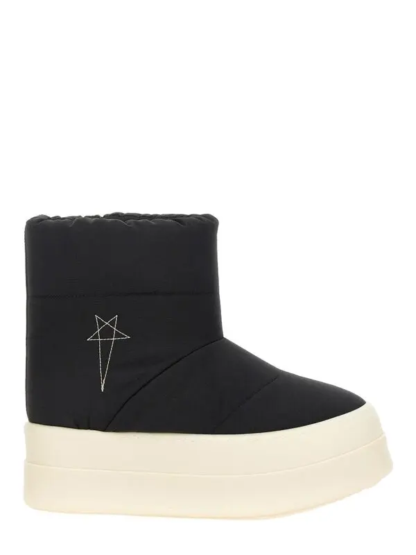 Rick Owens Padded Boot - Black