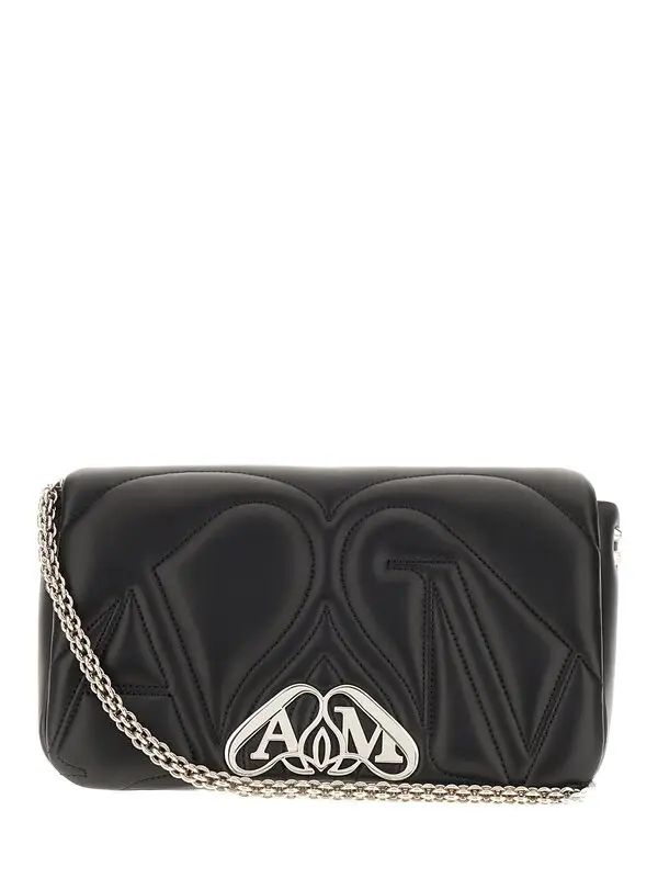 Alexander McQueen Quilted Chain Strap Crossbody Bag - Multicolor