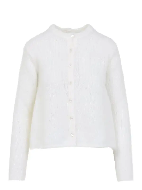 Loewe Mohair Cardigan - White