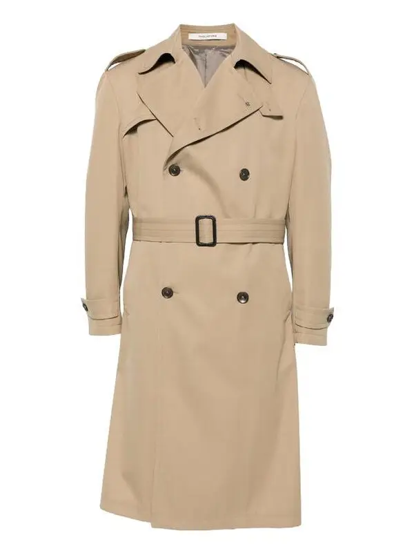 Tagliatore Trench Coat - Cream
