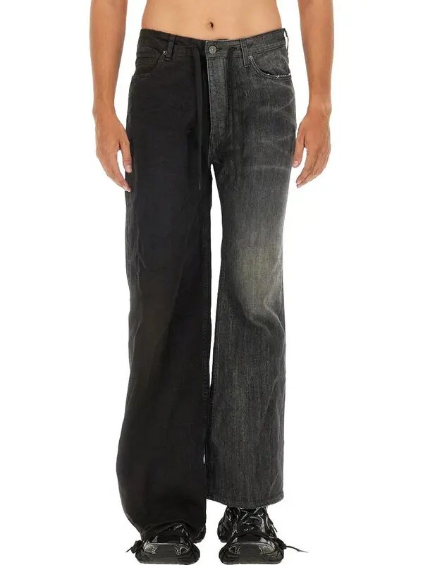 Balenciaga Fifty-fifty Jeans - Multicolor