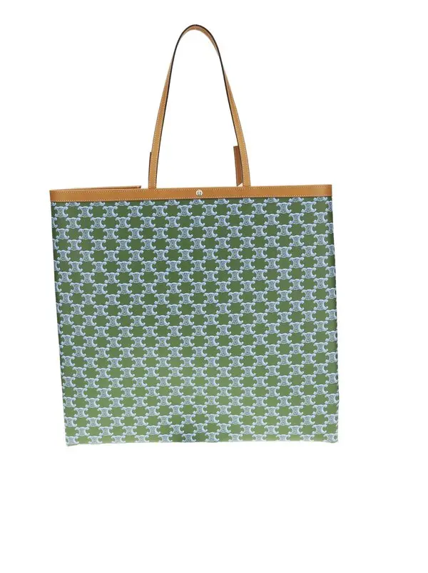 Celine Large Flat Shopper Tote Bag - Multicolor