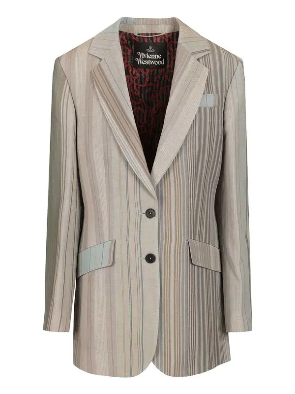 VIVIENNE WESTWOOD Huddersfield Blazer - Gray
