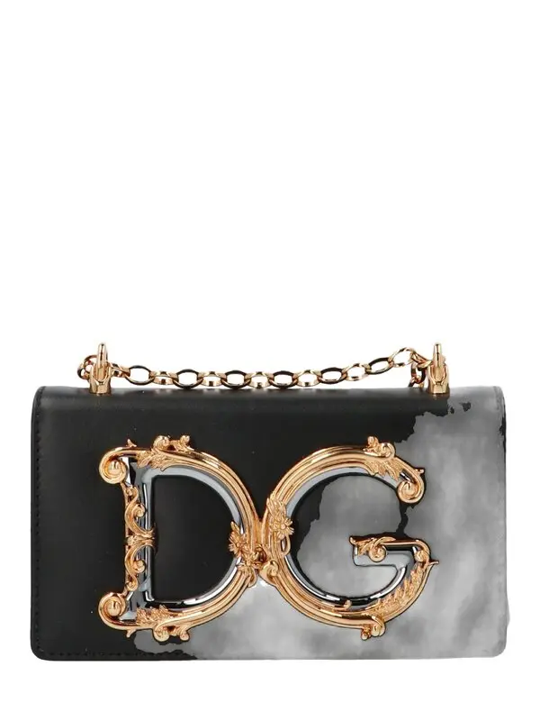 Dolce & Gabbana Dg Girl Mini Crossbody Bag - Black