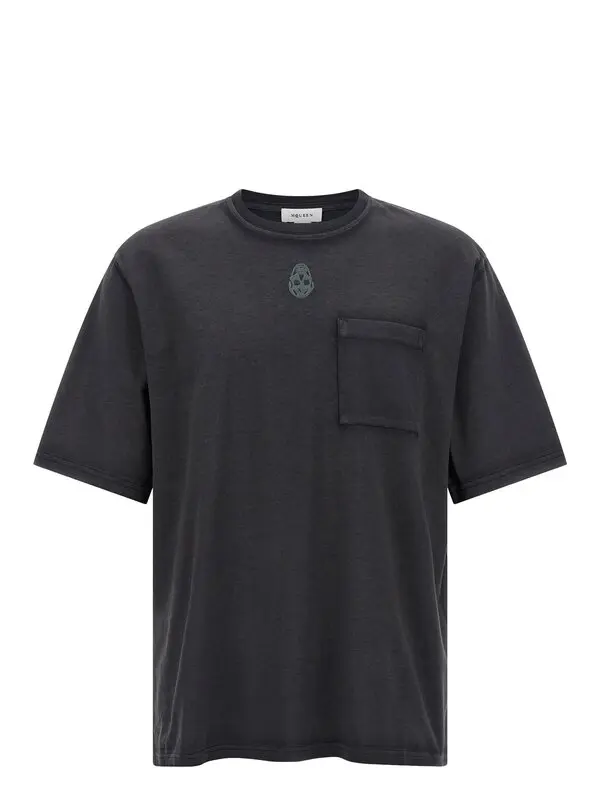 Alexander McQueen Skull' T-shirt - Black