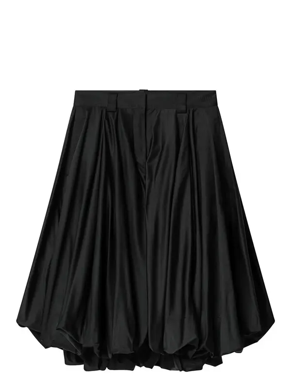 Balenciaga Blend Balloon Skirt - Black