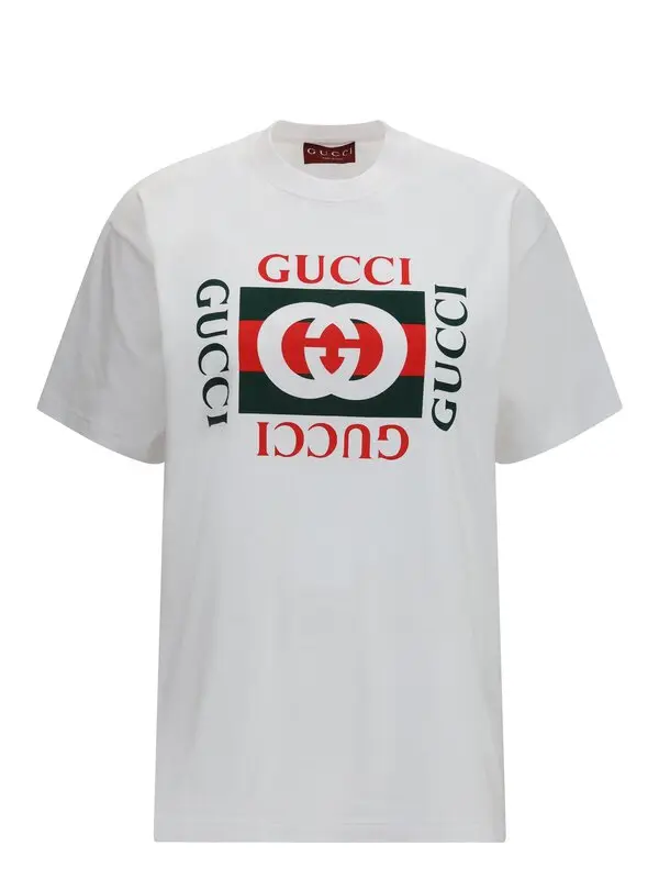 Gucci Ancora G Loved Cotton Jersey T-shirt - White
