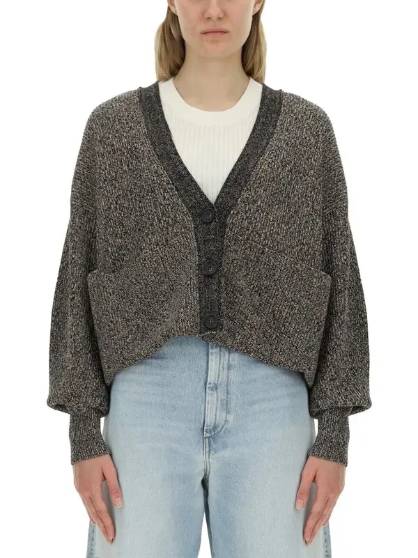 Sportmax Pool Maxi" Cardigan - Gray