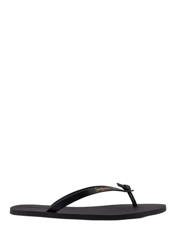 Saint Laurent Party Low Rubber Sandals - Multicolor
