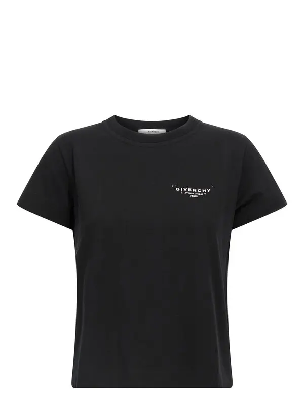 Givenchy Stamp Print Cotton T-shirt - Multicolor