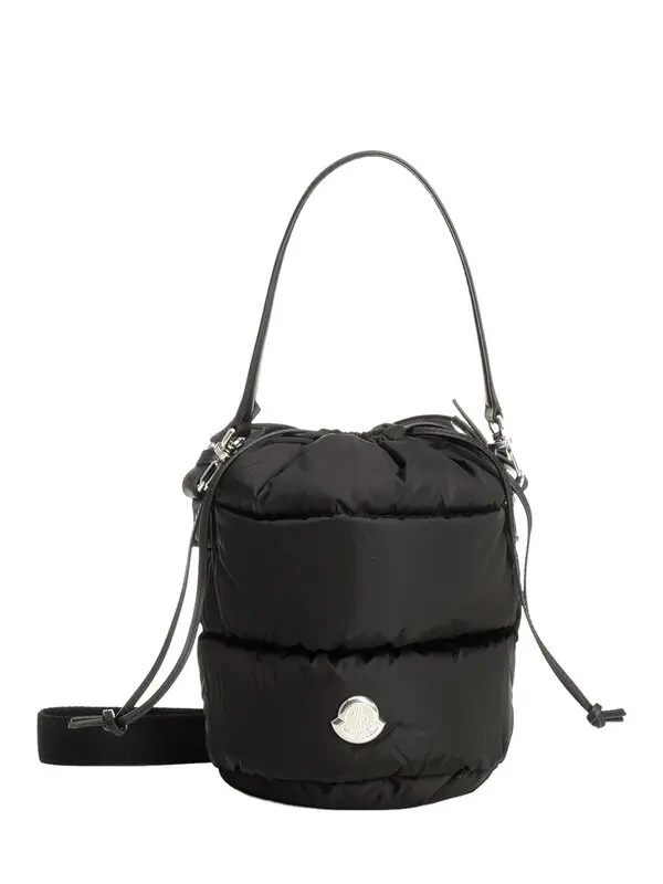 Moncler Caradoc Water-repellent Padded Bucket Bag - Black