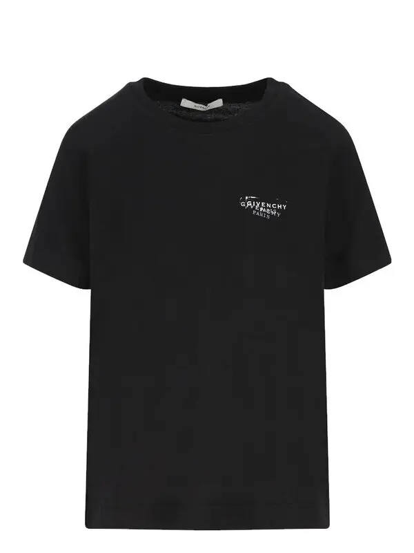 Givenchy Stamp-print Cotton T-shirt - Black