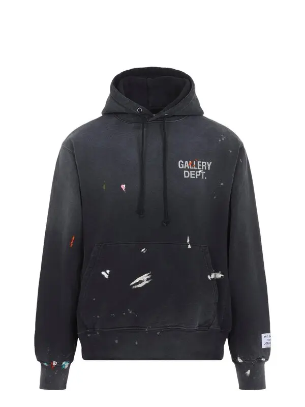 GALLERY DEPT. Vintage Paint Logo Hoodie - Black