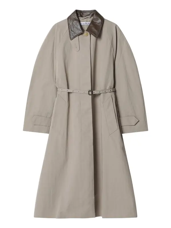 Acne Studios Belted Trenchcoat - Cream