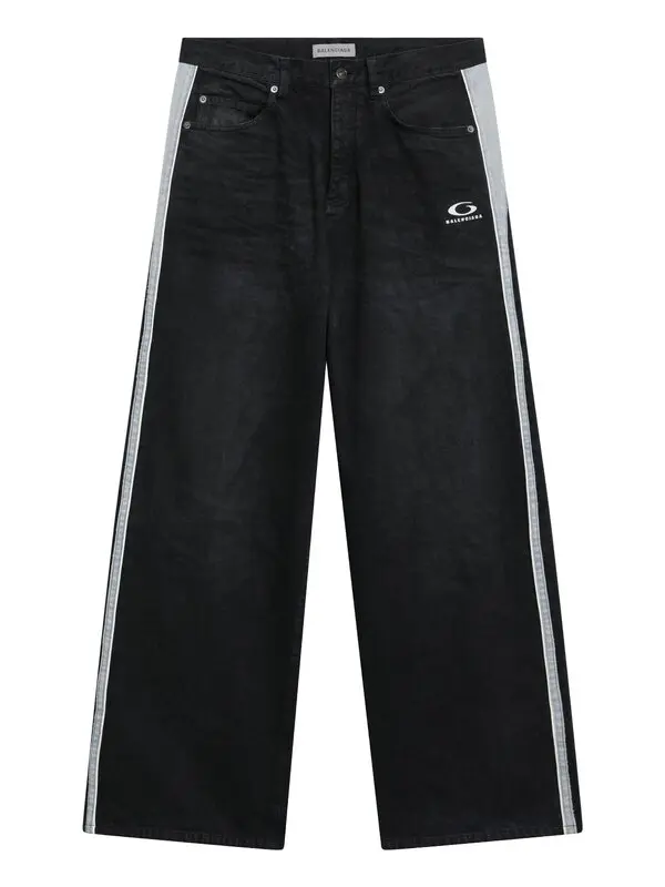 Balenciaga Japanese Cotton Twill Trousers - Brown