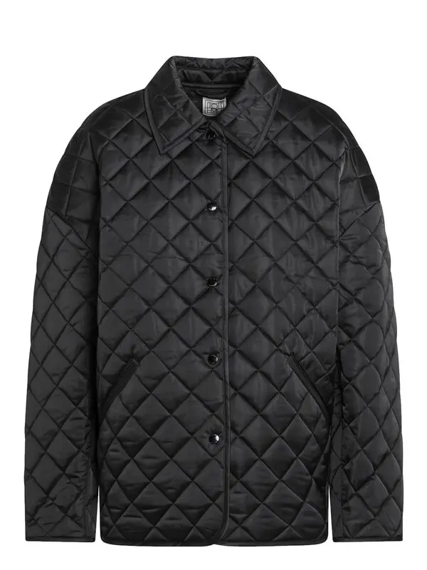 TOTEME Quilted Jacket - Black