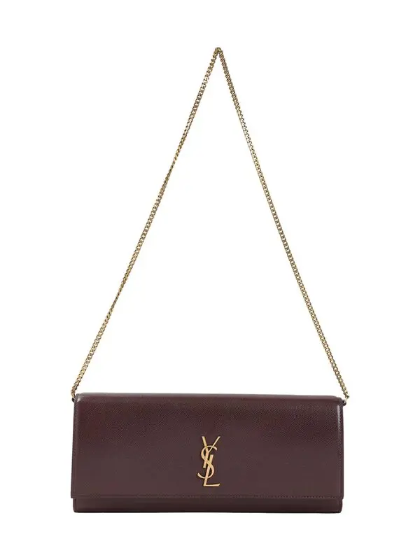 Saint Laurent Kate Clutch With Chain - Red