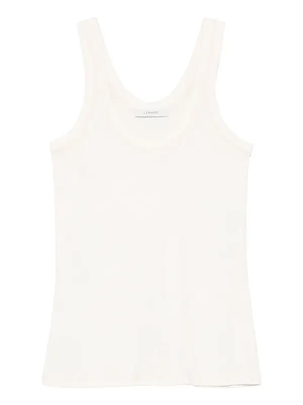 LEMAIRE Lemiaire Ribbed Cotton Tank Top - Multicolor