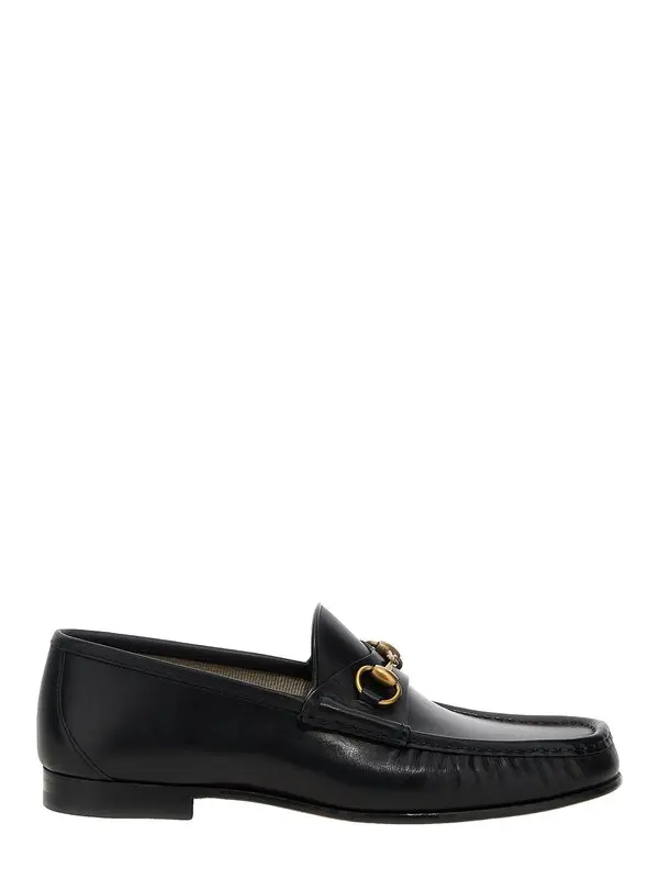 Gucci Horsebit 1953 Leather Loafers - Black