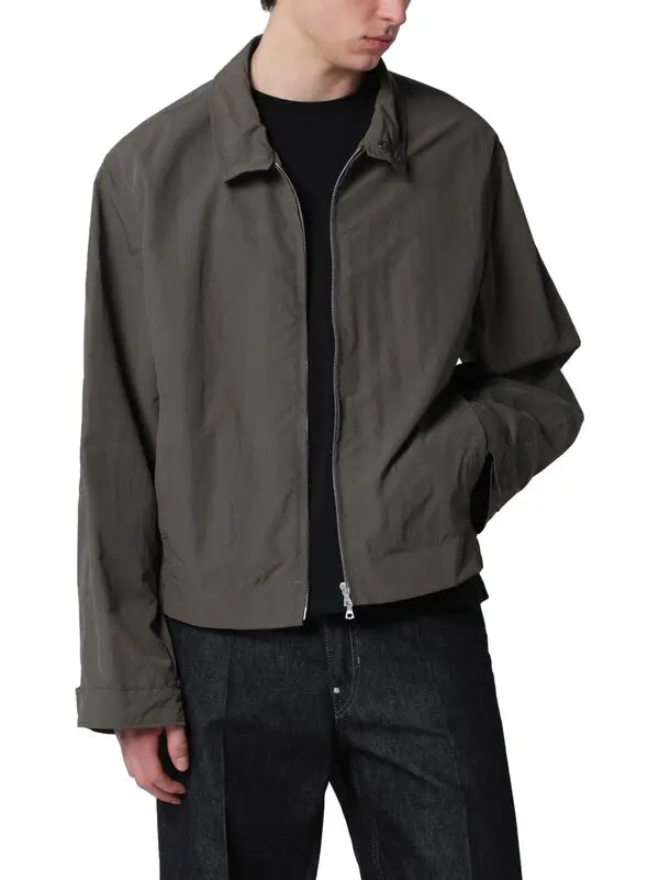 Dries Van Noten Khaki Zip-up Jacket - Green