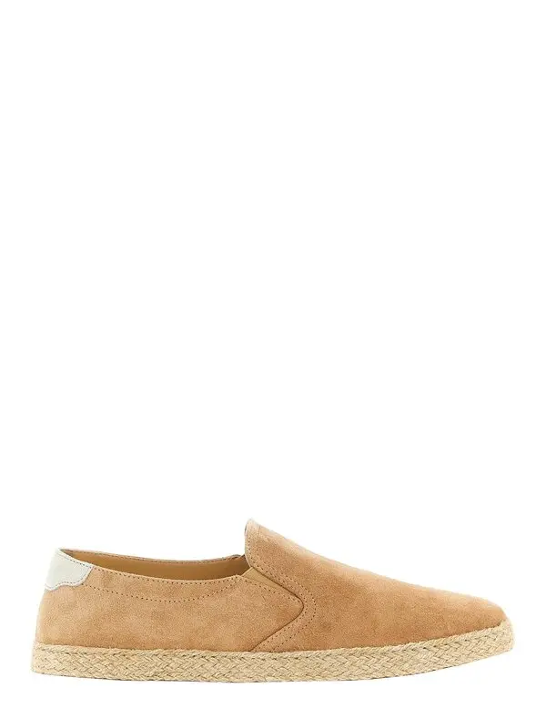 Brunello Cucinelli Suede Espadrilles - Cream