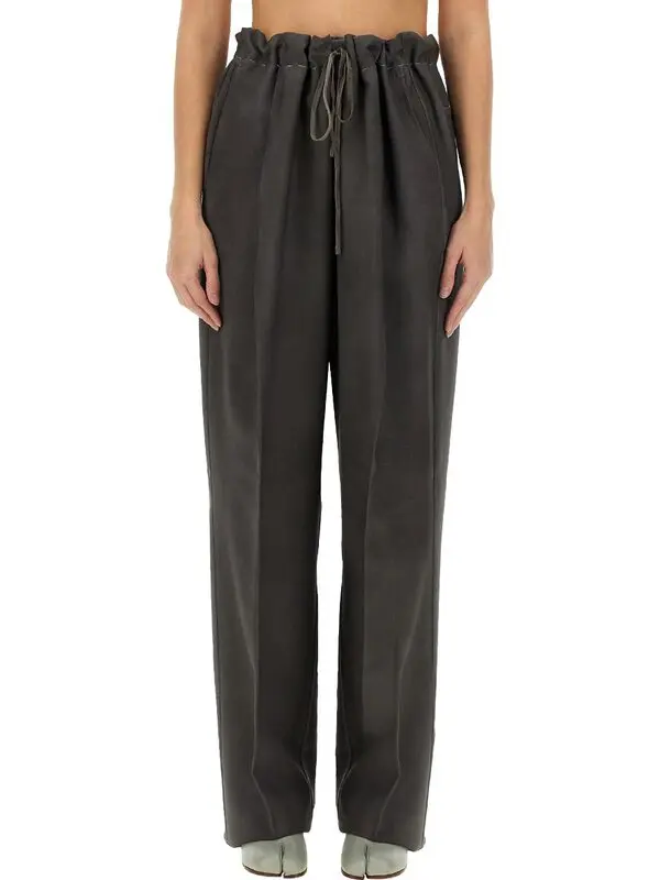 MAISON MARGIELA Wool And Mohair Blend Pants - Gray