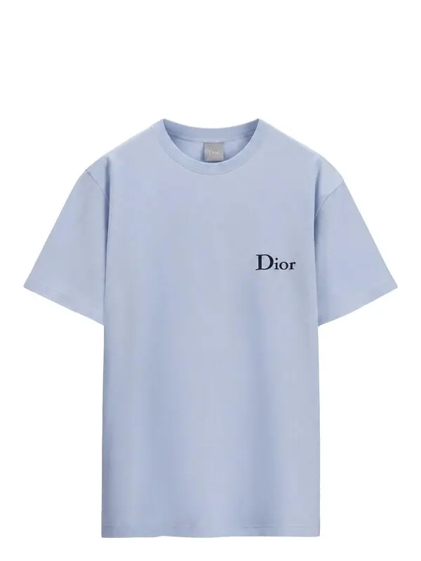 Dior Cotton T-shirt With Embroidery - Multicolor