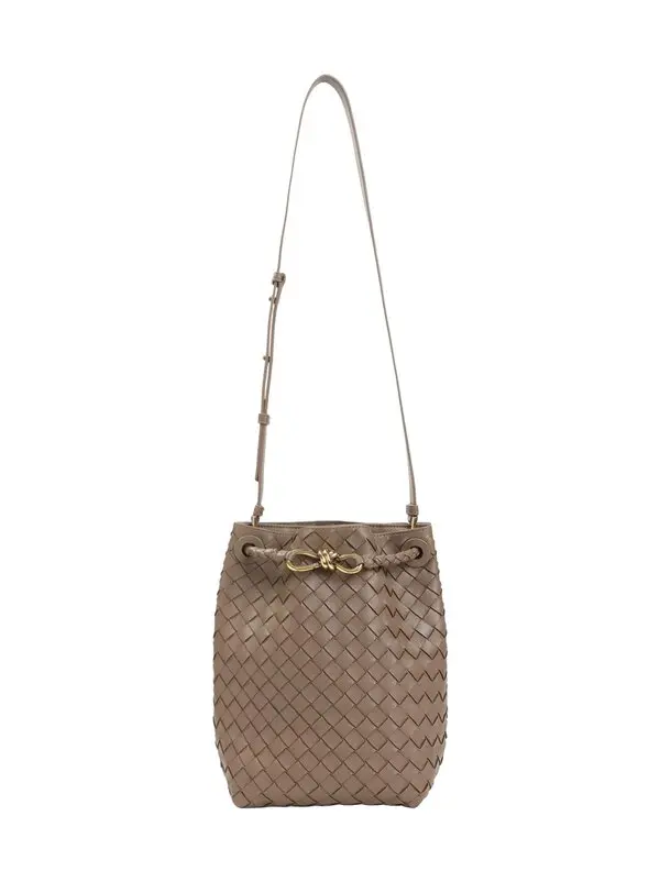 Bottega Veneta Andiamo Bucket Bag - Brown