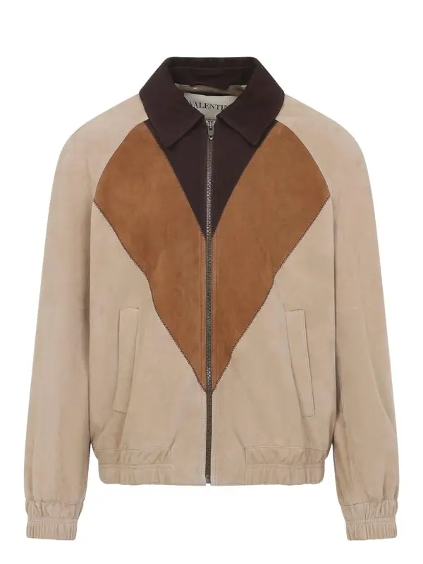 Valentino Garavani Leather Jacket - Multicolor