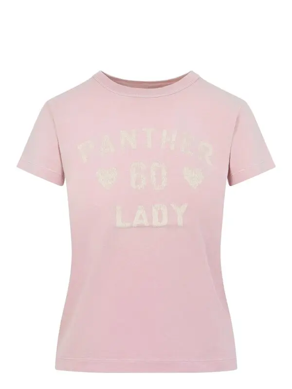Valentino Garavani Rose Cotton T-shirt With Lettering - Multicolor