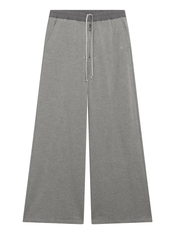 Rick Owens Wide-leg Drawstring Trousers - Gray