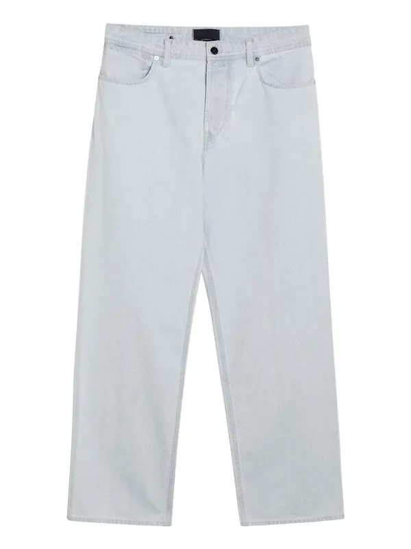 Stone Island Light Indigo Wide-leg Jeans - Blue