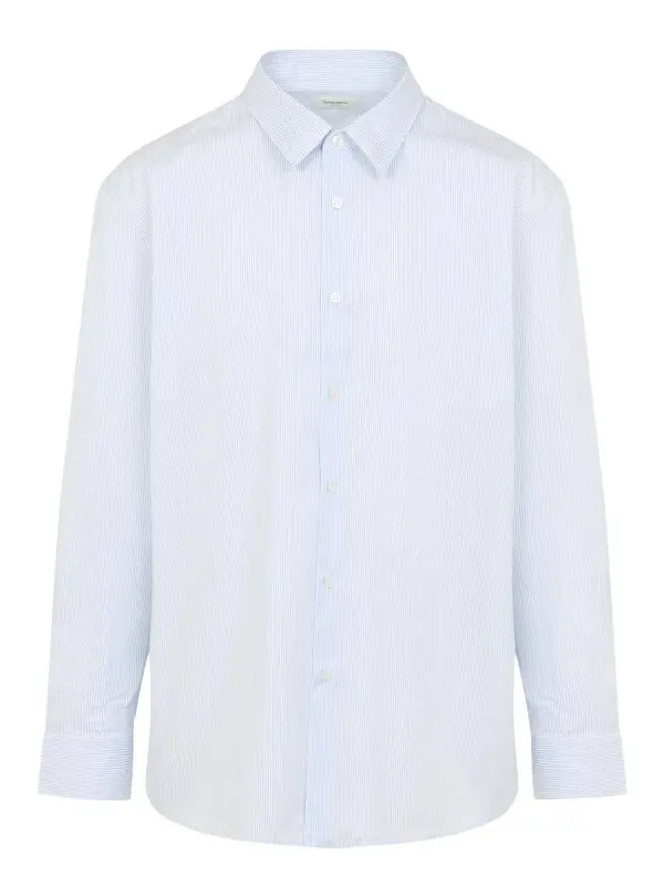 Saint Laurent Cotton Shirt - Blue