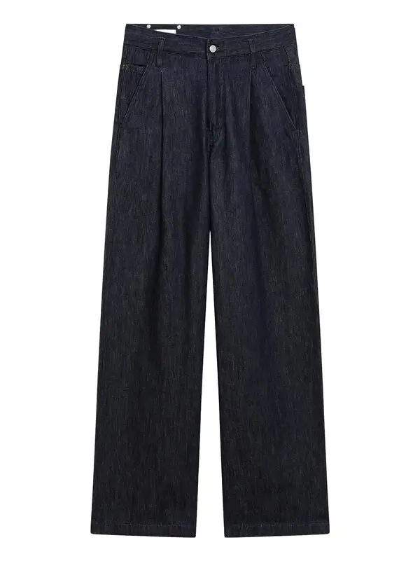 Dries Van Noten Wide-leg Indigo Denim Jeans - Blue