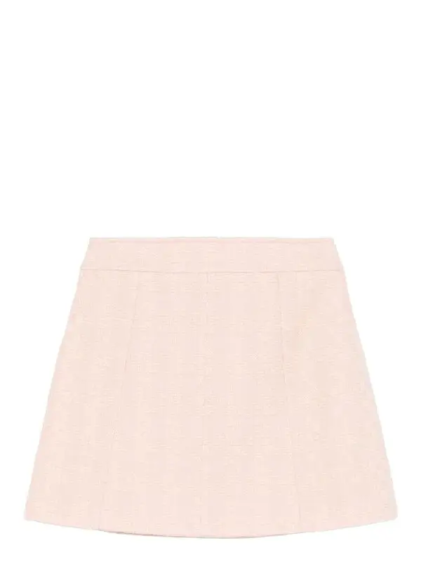 Celine Wool Mini Skirt - Multicolor