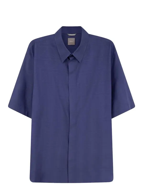 Dior Cannage Silk And Lyocell Shirt - Multicolor