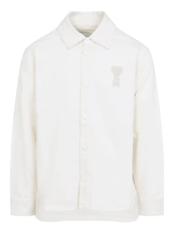 Ami De Coeur Overshirt - White
