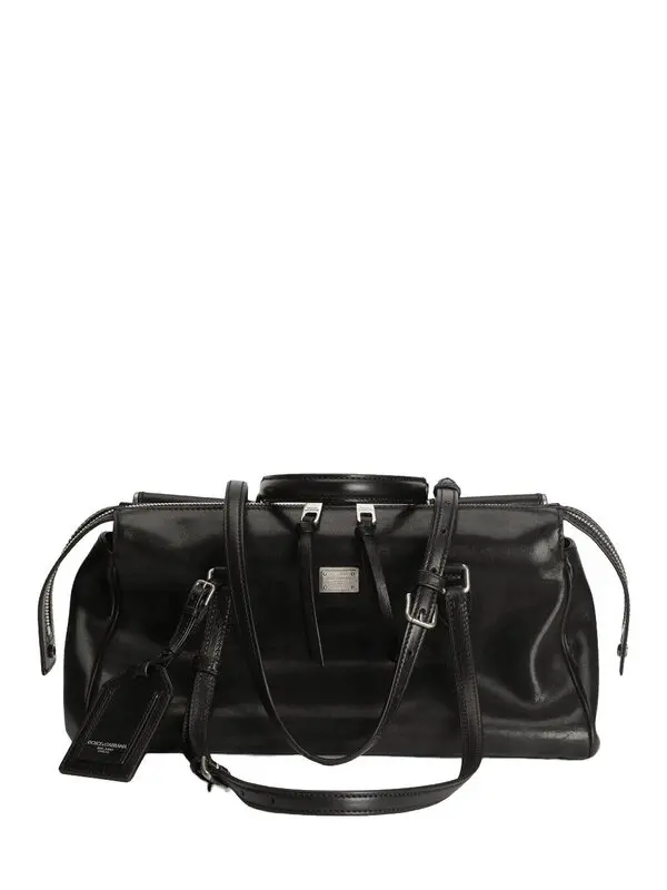 Dolce & Gabbana Victory Leather Bag - Black