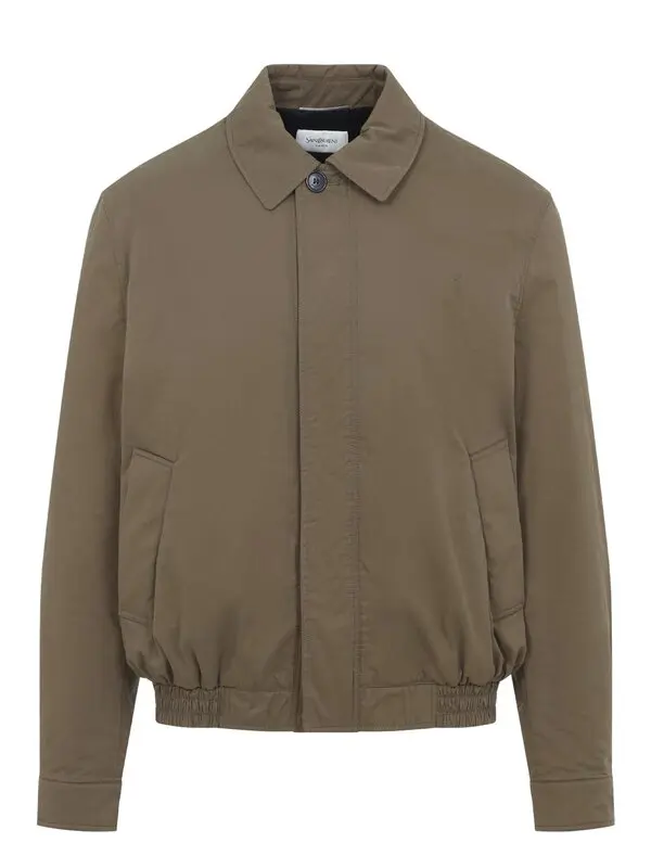 Saint Laurent Cotton Jacket - Brown