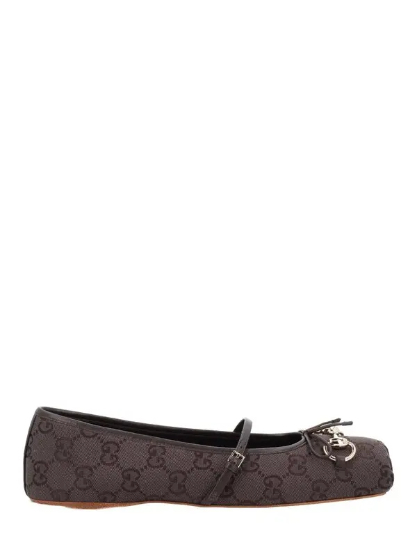 Gucci Ballerina Flats - Brown