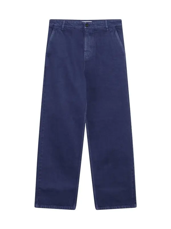 Miu Miu Gabardine Trousers - Blue