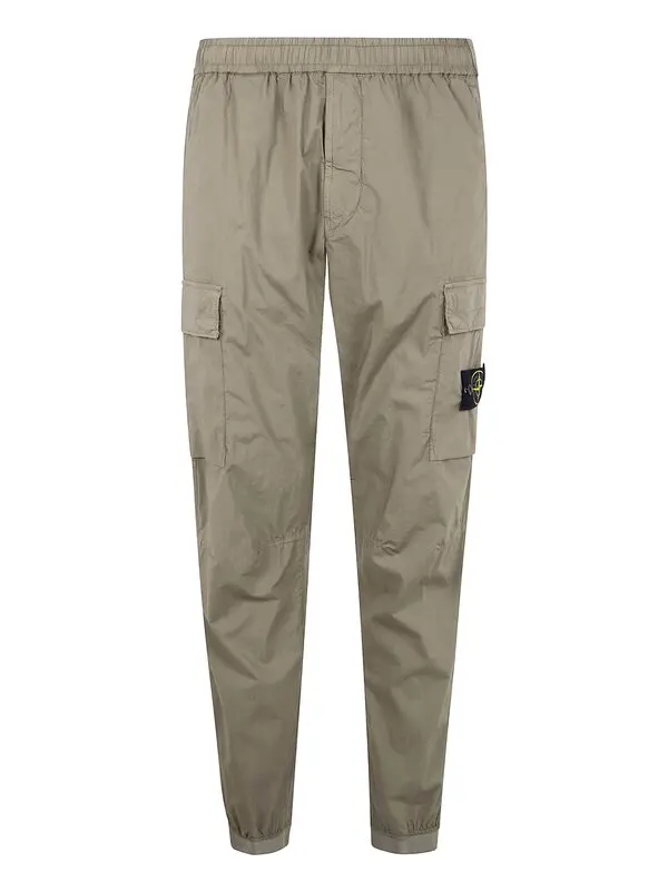 Stone Island Cargo Trousers - Green