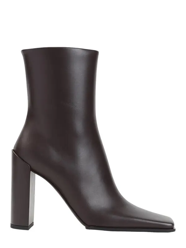 Alaïa 90 Ankle Boots - Brown