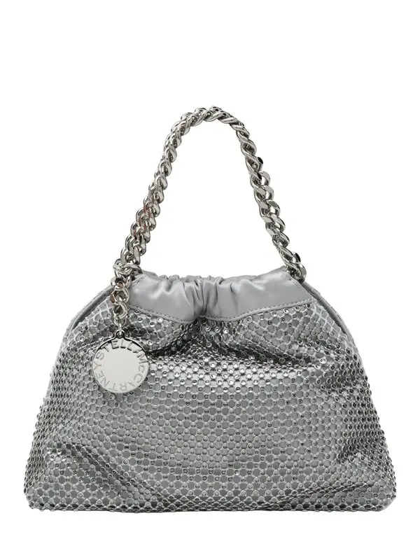 Stella McCartney Falabella Mini Drawstring Bag - Silver