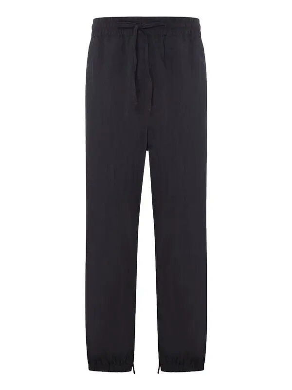 Fear Of God Tech Track Pants In Ripstop Nylon - Black