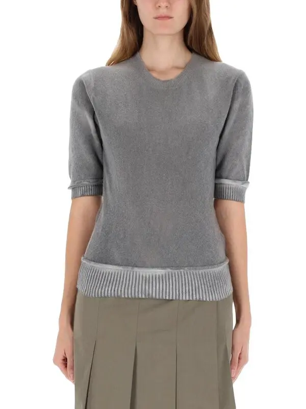 Our Legacy Dual Merino Wool T-shirt - Gray