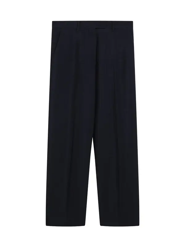 Miu Miu Wool-blend Trousers - Blue